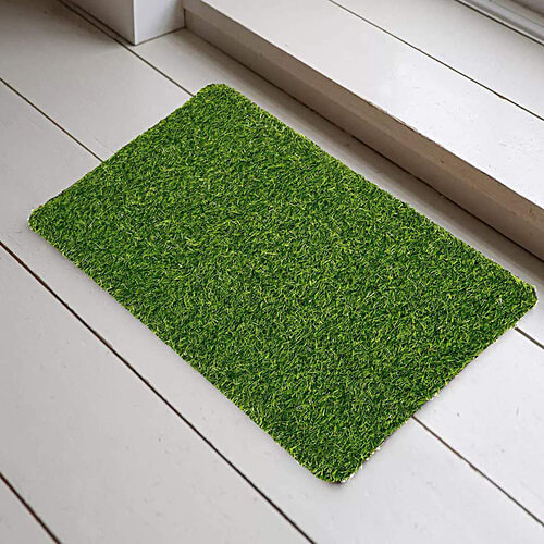 Buy JBG Home Store Artificial Grass Door Mat - Green, For Home/Office, 40 x 60 Cm Online at Best ...