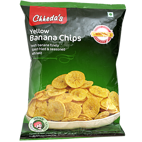 Buy Chhedas Yellow Banana Chips Online at Best Price of Rs 20 - bigbasket