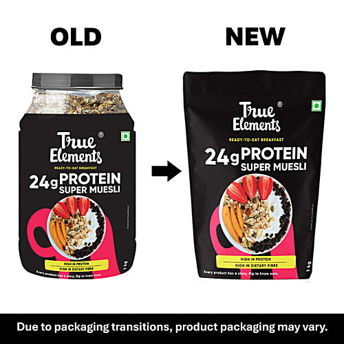 Buy True Elements 20 g Protein Super Muesli Online at Best Price of Rs ...