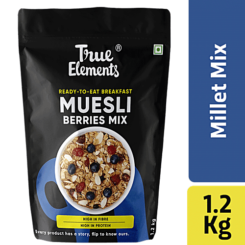 Buy True Elements Berries Mix Muesli Online at Best Price of Rs 999 ...