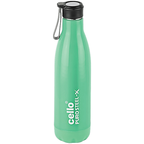 Buy Cello Puro Steel-X Neo Bottle - Green Online at Best Price of Rs ...