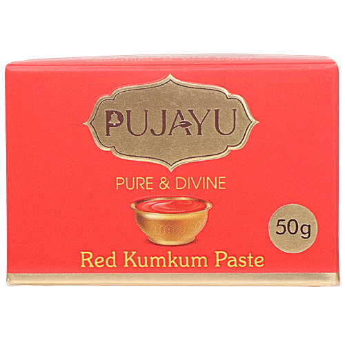 Buy Pujayu Pure & Divine Red Kumkum Paste Online at Best Price of Rs ...