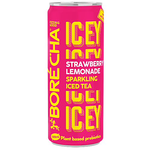 Buy Borécha Icey Strawberry Lemonade Sparkling Iced Tea Online at Best ...