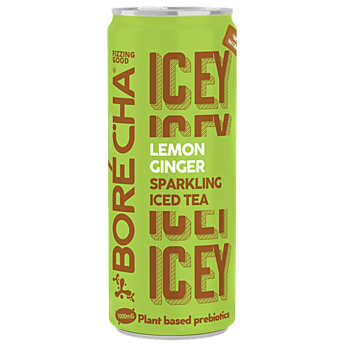 Buy Borécha Icey Lemon Ginger Sparkling Iced Tea Online at Best Price ...