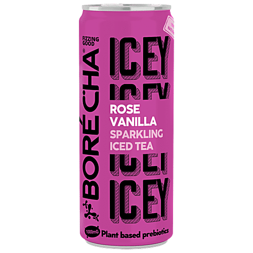 Buy Borécha Icey Rose Vanilla Sparkling Iced Tea Online at Best Price ...