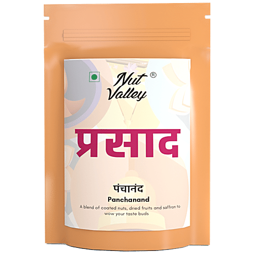 Buy Nut Valley Panchanand - Blend Of Coated Nuts, Dry Fruit & Saffron ...