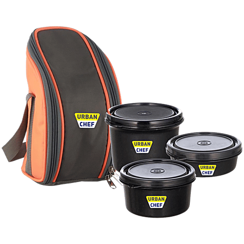 Buy Urban Chef Medio Executive Stainless Steel Lunch Box - Insulated ...