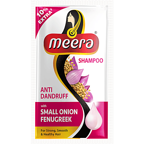 Buy Meera Anti Dandruff Shampoo With Small Onion & Fenugreek Online at ...
