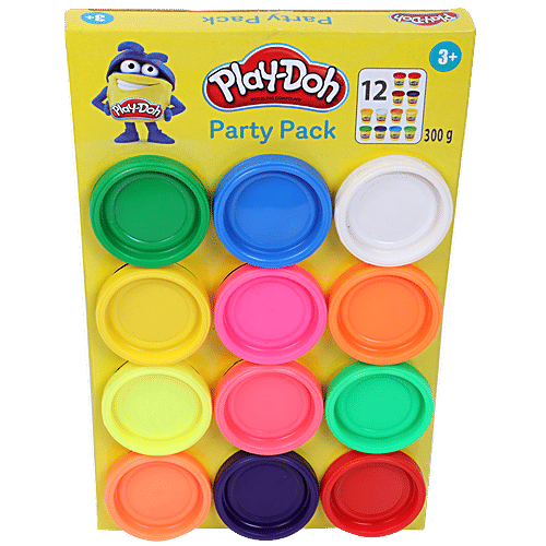 Buy Play-Doh Party Pack Clay - Non-Toxic Colours, Multicolours Online ...