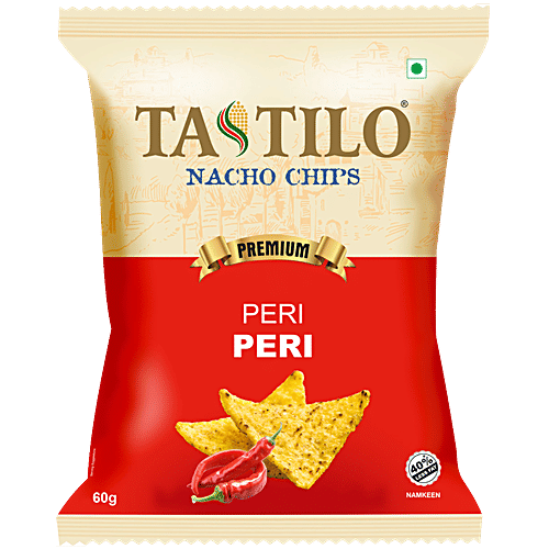 Buy Tastilo Premium Peri Peri Nachos Chips - Zero Cholesterol Online at ...