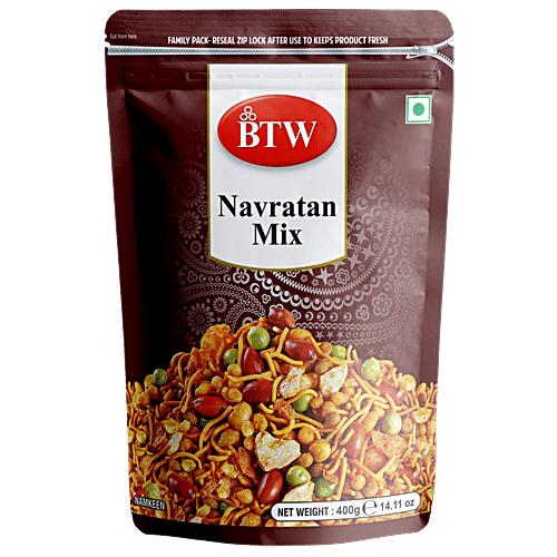 Buy BTW Navratan Mixture Namkeen Online at Best Price of Rs null - bigbasket