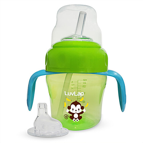 Buy LuvLap Banana Time Soft Spout Sippy Cup - Green Online at Best ...