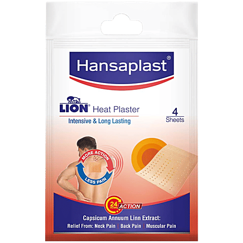 Buy Hansaplast Lion Heat Plasters Online at Best Price of Rs 20 - bigbasket