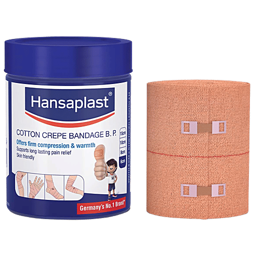 Buy Hansaplast Cotton Crepe Bandage - 6 cm x 4 m Online at Best Price ...