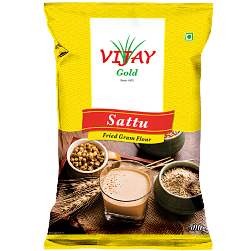 Buy Vijay Gold Sattu/Fried Gram Flour Online at Best Price of Rs 98 ...