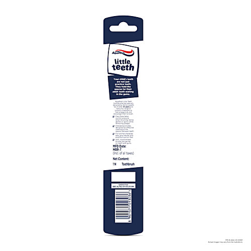 Buy Aquafresh Little Teeth Toothbrush - Sammy The Shark Online at Best ...