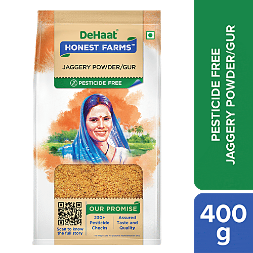 Buy Dehaat Honest Farms Jaggery Powder/Gur - Pesticide Free Online at ...