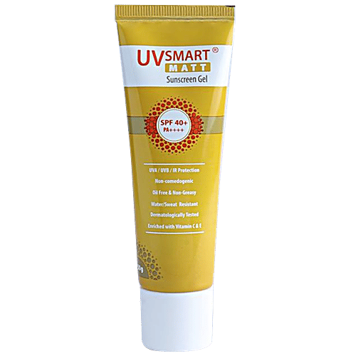 Buy Mankind UVSmart Matt Sunscreen Gel - SPF 40+, PA++++ Online at Best Price of Rs 647.28 ...
