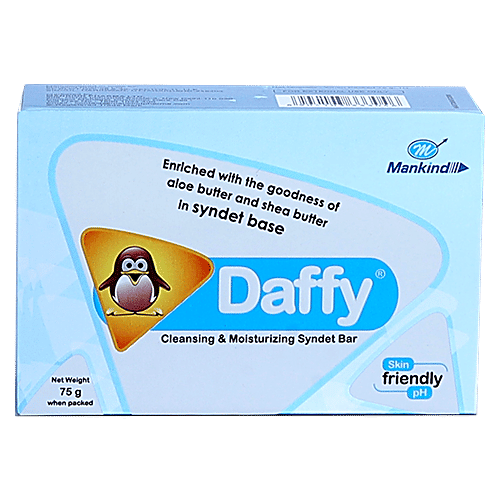 Buy Mankind Daffy Cleansing & Moisturizing Syndet Bathing Bar Online at ...