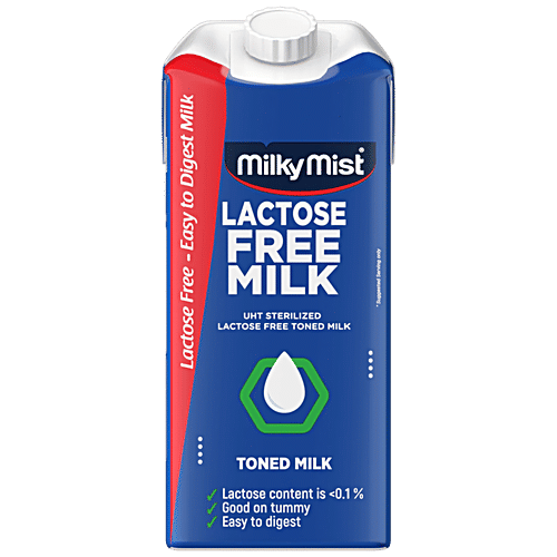 Buy Milky Mist Lactose Free Toned Milk - UHT Sterilized Online at Best Price of Rs 70 - bigbasket