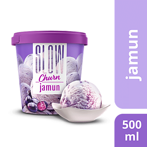 Buy Kwality Wall's Slow Churn Jamun Ice Cream Online at Best Price of ...