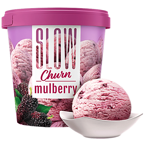 Buy Kwality Wall's Slow Churn Mulberry Ice Cream Online at Best Price ...