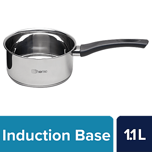 Buy bb home Induction Bottom Stainless Steel Saucepan - Size 10 Online ...