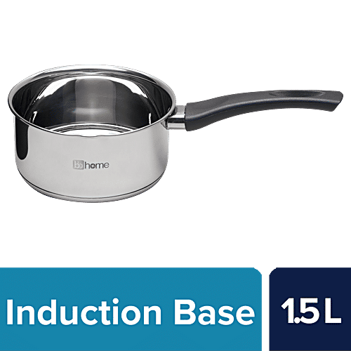 Buy bb home Induction Bottom Stainless Steel Saucepan - Size 11 Online ...