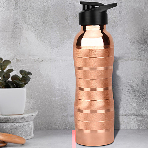 Buy Prime-Metal Copper Sleek Lining Bottle Online at Best Price of Rs ...