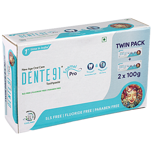 Buy Dente91 Toothpaste - Cool Mint Online at Best Price of Rs 356.25 ...