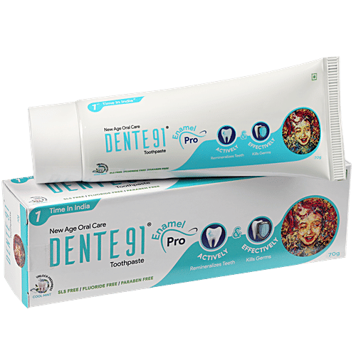 Buy Dente91 Toothpaste - Cool Mint Online at Best Price of Rs 104.3 ...