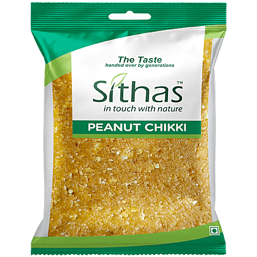 Buy Sithas Peanut Chikki Online at Best Price of Rs 50 - bigbasket