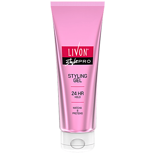 Buy Livon Style Pro Styling Gel - With Matcha & Proteins Online at Best ...