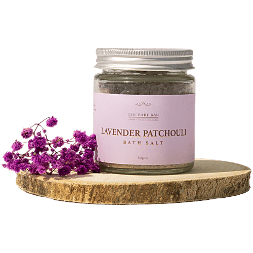Buy The Bare Bar Lavender Patchouli Bath Salt Online at Best Price of ...