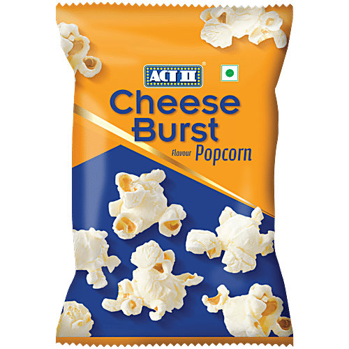 Buy ACT II Ready To Eat Popcorn - Cheese Burst Flavour Online at Best ...