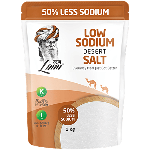 Buy Lunn 50% Low Sodium Dessert Salt Online at Best Price of Rs 199 ...