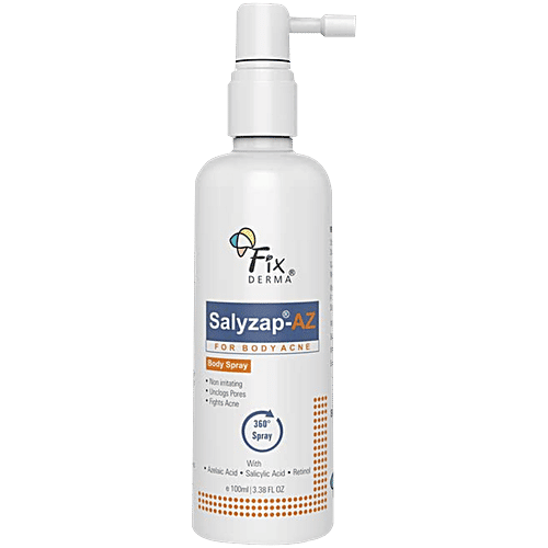 Buy Fixderma Salyzap-AZ Body Spray - For Body Acne Online at Best Price ...