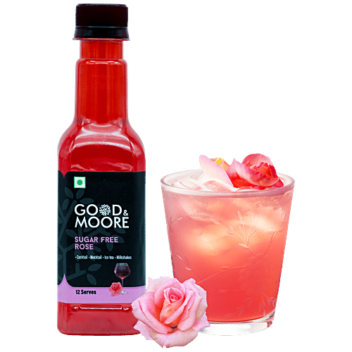 Buy Good & Moore Sugar Free Rose Syrup Online at Best Price of Rs null ...