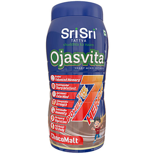 Buy Sri Sri Tattva Ojasvita ChocoMalt - Drink Mix For Sharp Mind ...