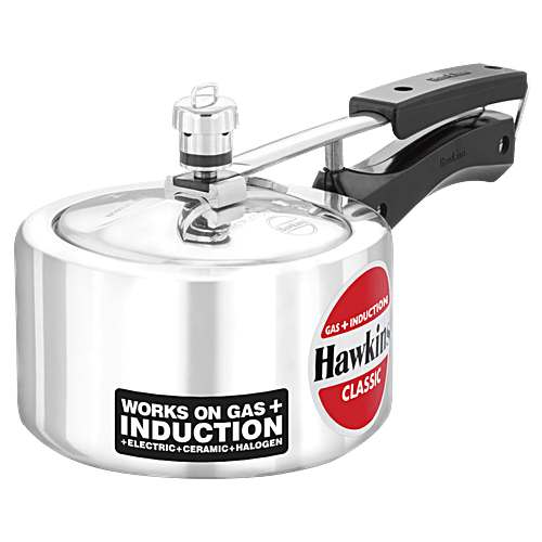 Buy Hawkins Aluminium Classic Pressure Cooker - Inner Lid Cooker ...