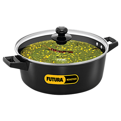 Buy Hawkins Futura Non-stick Cook N Serve Casserole - With Glass Lid ...