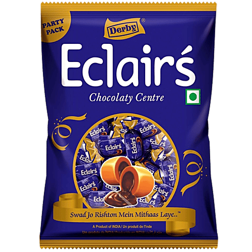 Buy DERBY Caramel Éclairs Chocolaty Centre Online at Best Price of Rs ...