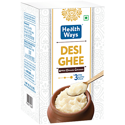 Buy Health Ways Desi Ghee Online at Best Price of Rs 525 - bigbasket