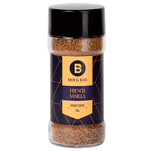 Buy Brew & Bliss French Vanilla Instant Coffee Online at Best Price of ...
