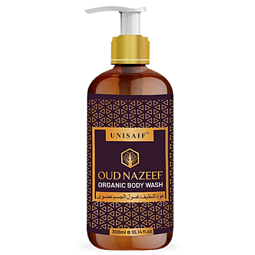 Buy Unisaif Oud Nazeef Arabian Luxury Organic Body Wash Online at Best ...