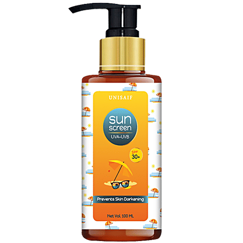 Buy Unisaif Sun Screen Lotion - SPF 30+, UVA + UVB Online at Best Price ...