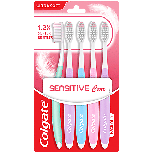 Buy Colgate Gentle Sensitive Care Ultra Soft Bristles Toothbrush Online ...