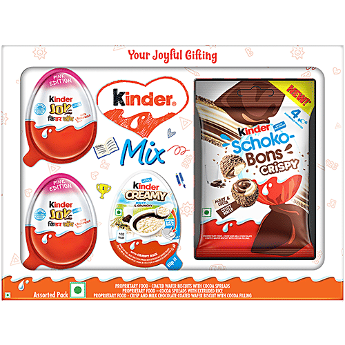 Buy Kinder Festive Selection Assorted Box For Kids - Pink Online at ...