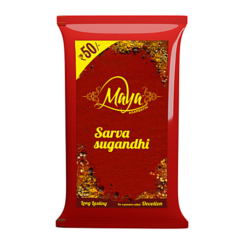 Buy Maya Agarbathi Sarvasugandhi - Long Lasting Online at Best Price of ...