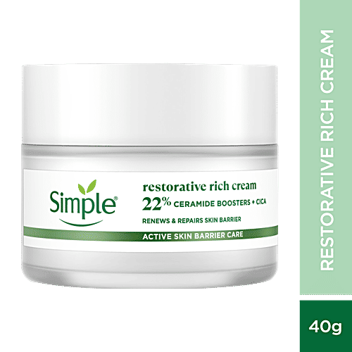 Buy Simple Active Skin Barrier Care Restorative Rich Cream Online at ...